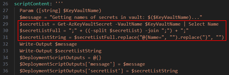 Creating Key Vault Secrets in Bicep is hard… – Lyle's Blog