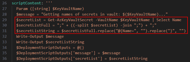 Creating Key Vault Secrets in Bicep is hard… – Lyle's Blog